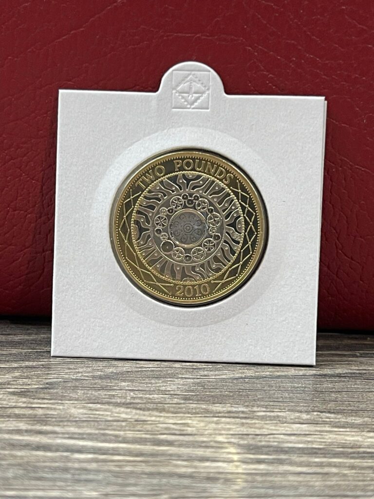 Technology 2010 Proof £2 Coin in Protective Flip