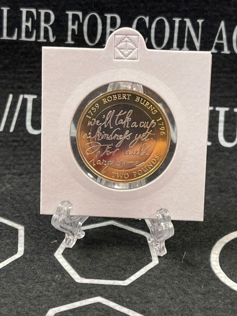 Robert Burns 2009 PROOF £2 Commemorative Coin