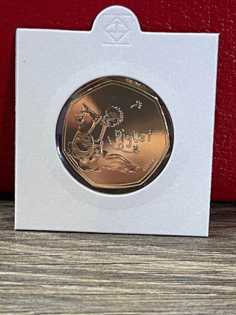 Piglet 2020 50p Brilliant Uncirculated Coin