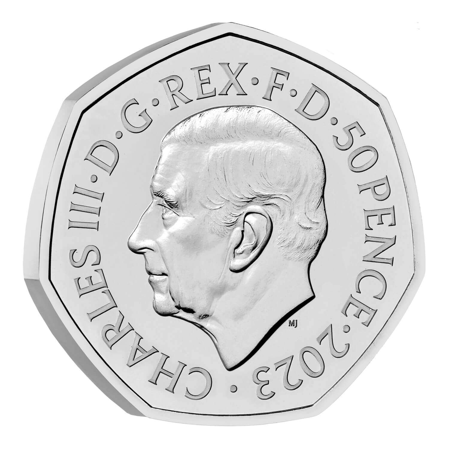 Albus Dumbledore 2023 UK 50p Brilliant Uncirculated Coin