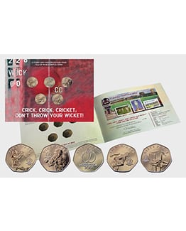 2019 Cricket 50p Coin Collection - Commemorative - UkCoinHunt