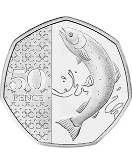 2023 Atlantic Salmon 50p - UkCoinHunt