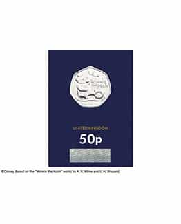 Winnie Pooh CC 2020 50p Brilliant Uncirculated Coin