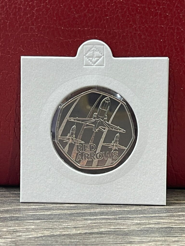 Red Arrows 50p 2025: Official UK Royal Air Force Commemorative Coin