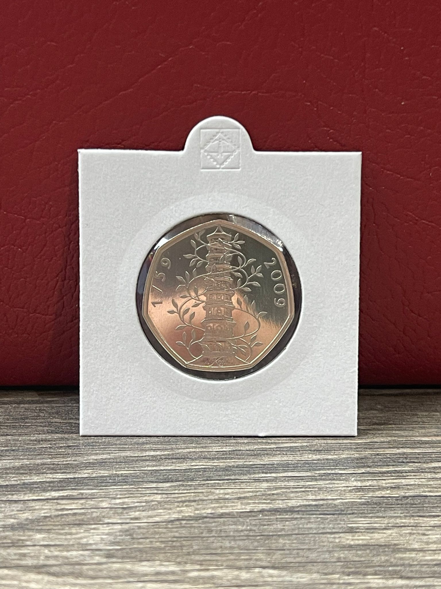 Kew Gardens 2019 50p Brilliant Uncirculated Coin