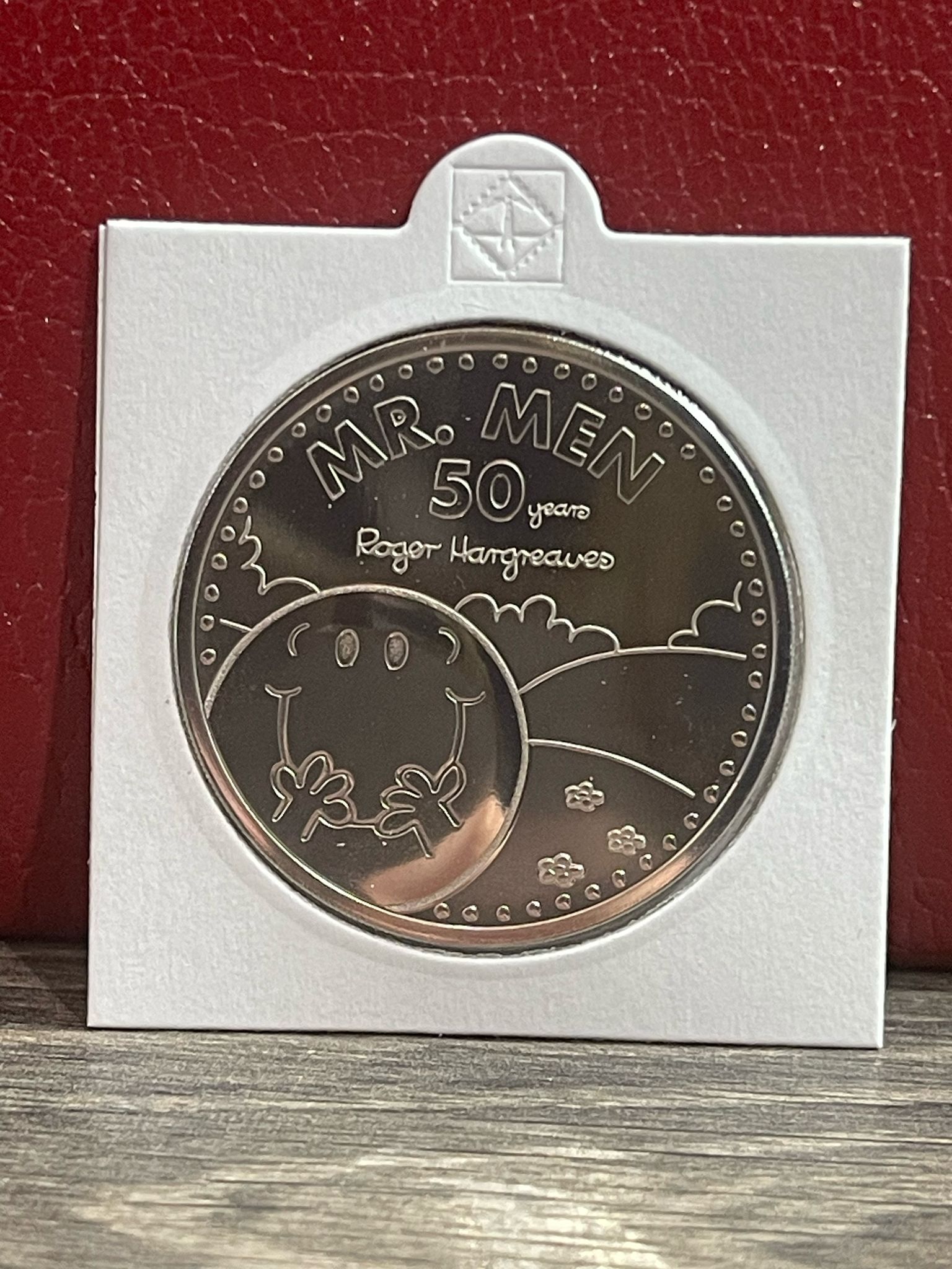 Mr Happy £5 Five Pound Coin 2021 Brilliant Uncirculated Mr Men ...